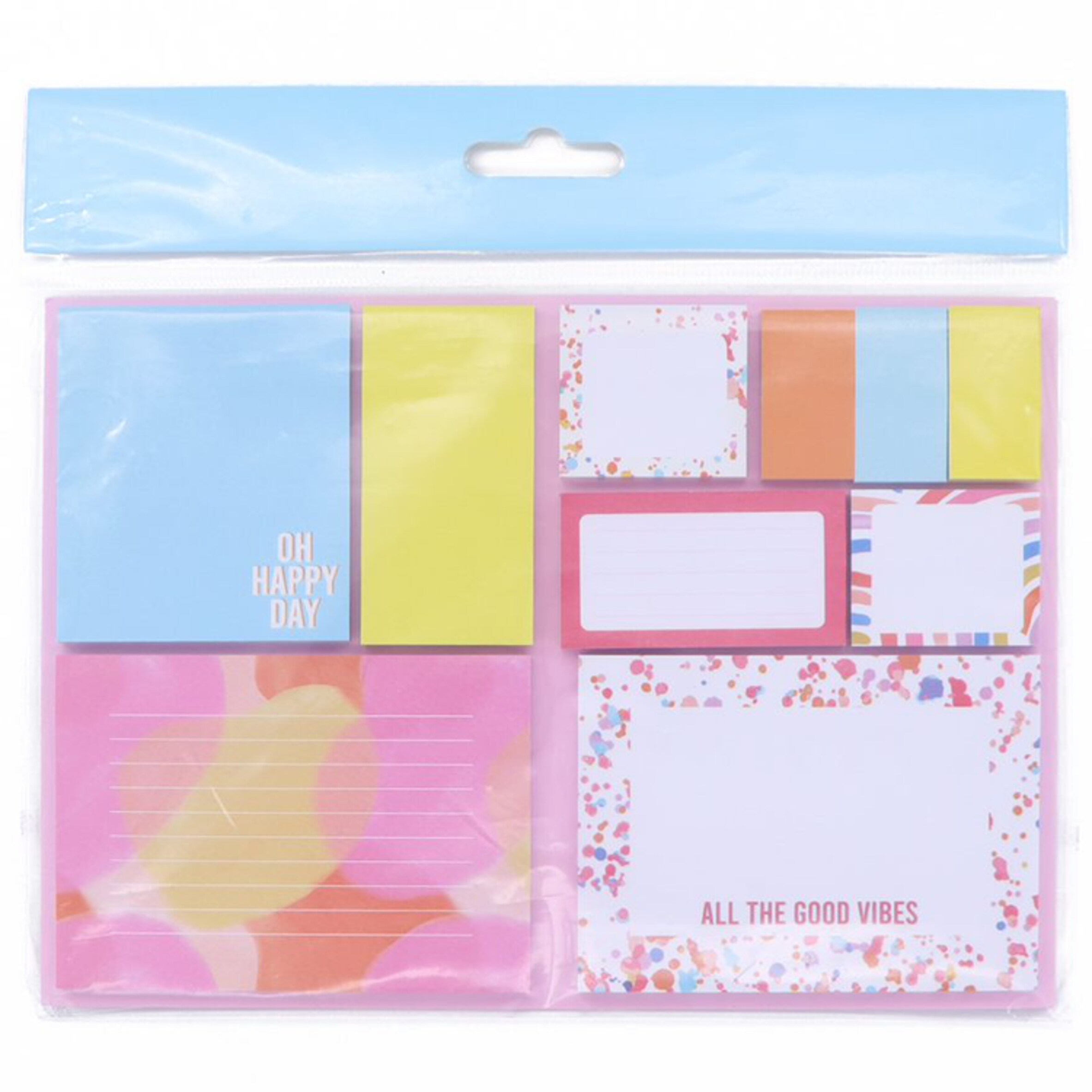 Tesco Merriment Sticky Note Set - Tesco Groceries