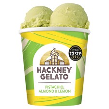 Hackney Gelato Pistachio, Almond & Lemon 460ml - Tesco Groceries