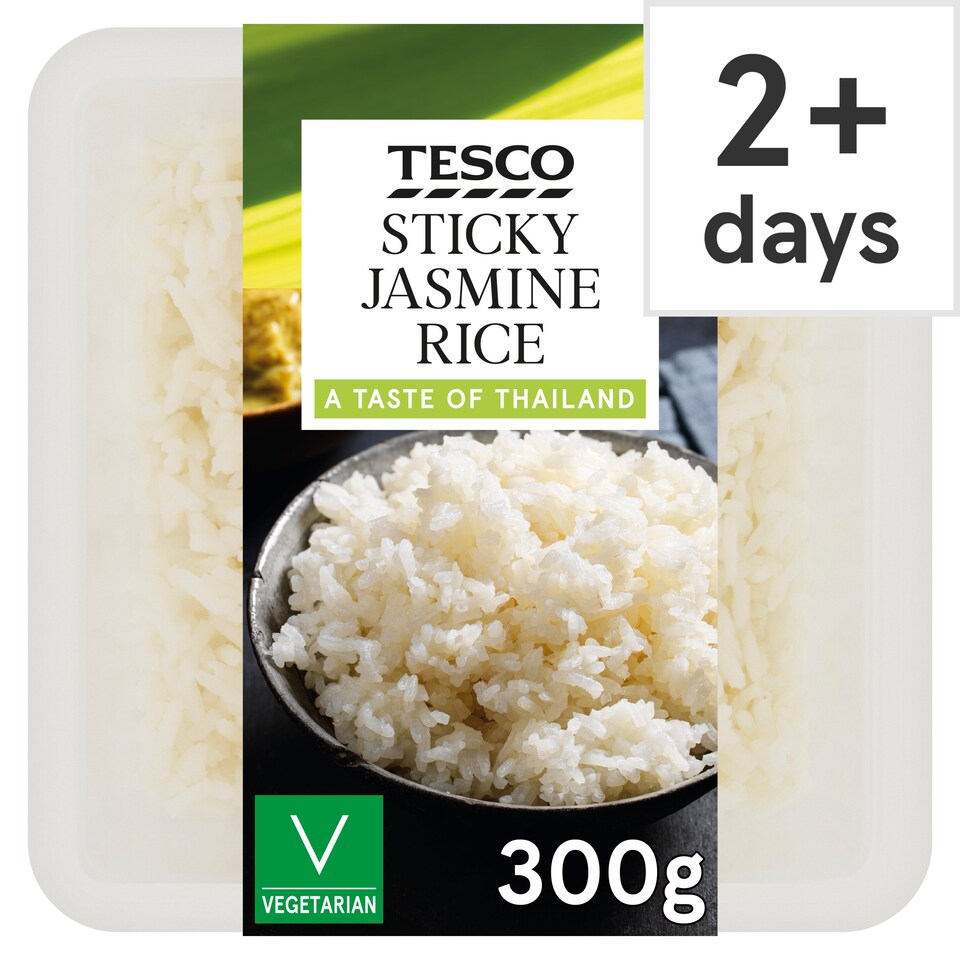 Tesco Sticky Jasmine Rice 300g - Tesco Groceries