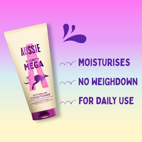 Aussie Mighty Mega Lightweight Conditioner 275ml - Tesco Groceries