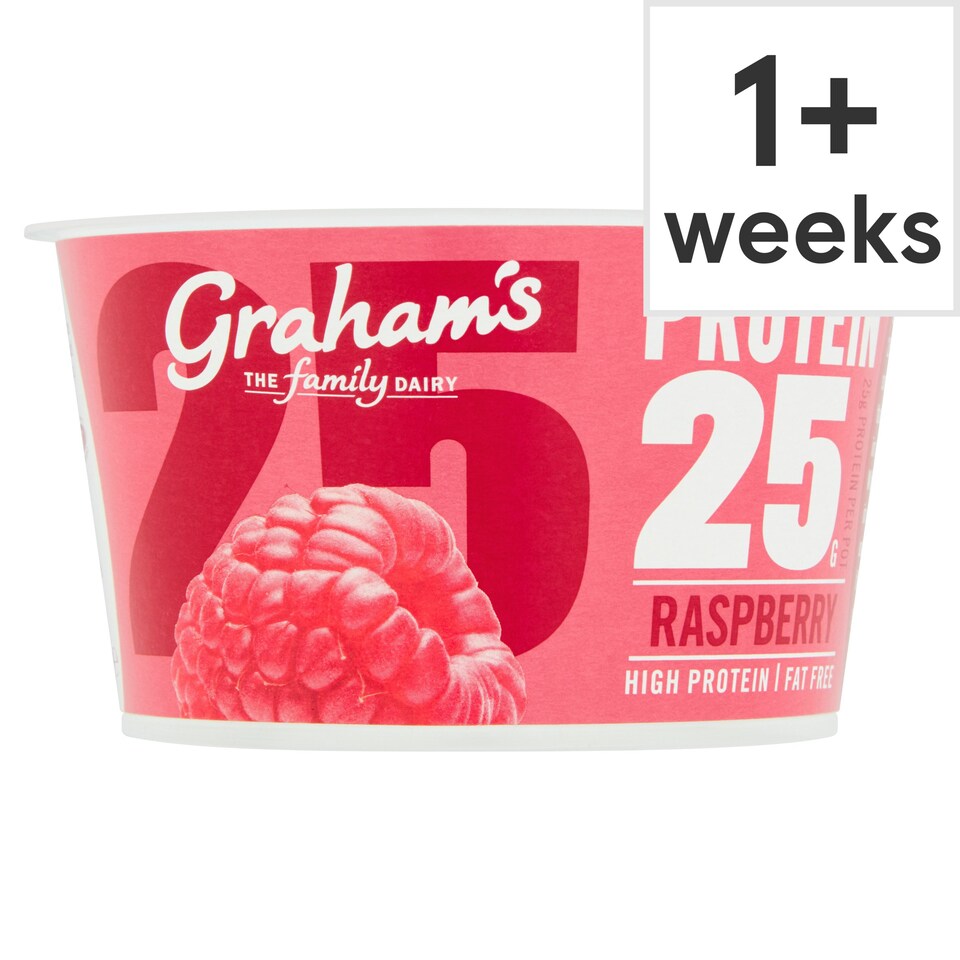 Graham's Protein 25G Raspberry Quark 200G - Tesco Groceries