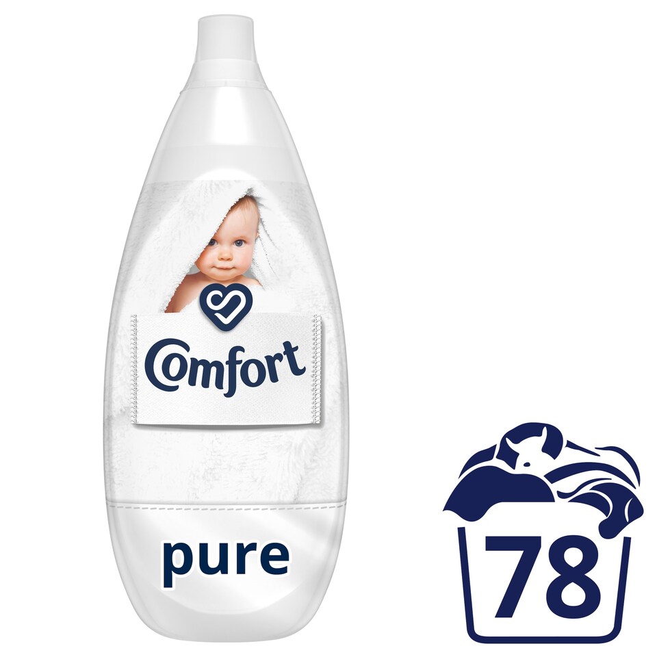 Comfort Pure Ultra Concentrated Fabric Conditioner 78W 1.178L - Tesco ...