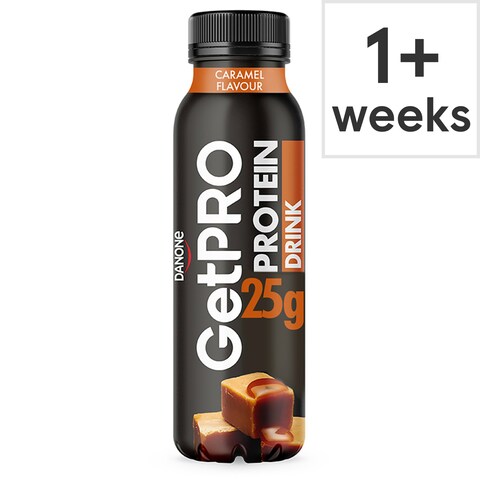GetPro Caramel High Protein Yoghurt Drink 300g - Tesco Groceries
