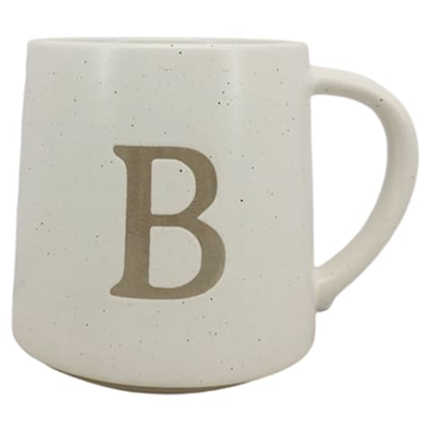 F Wax Resist Alphabet Mug B - Tesco Groceries