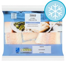 Tesco Cod Fillets 360G - Tesco Groceries