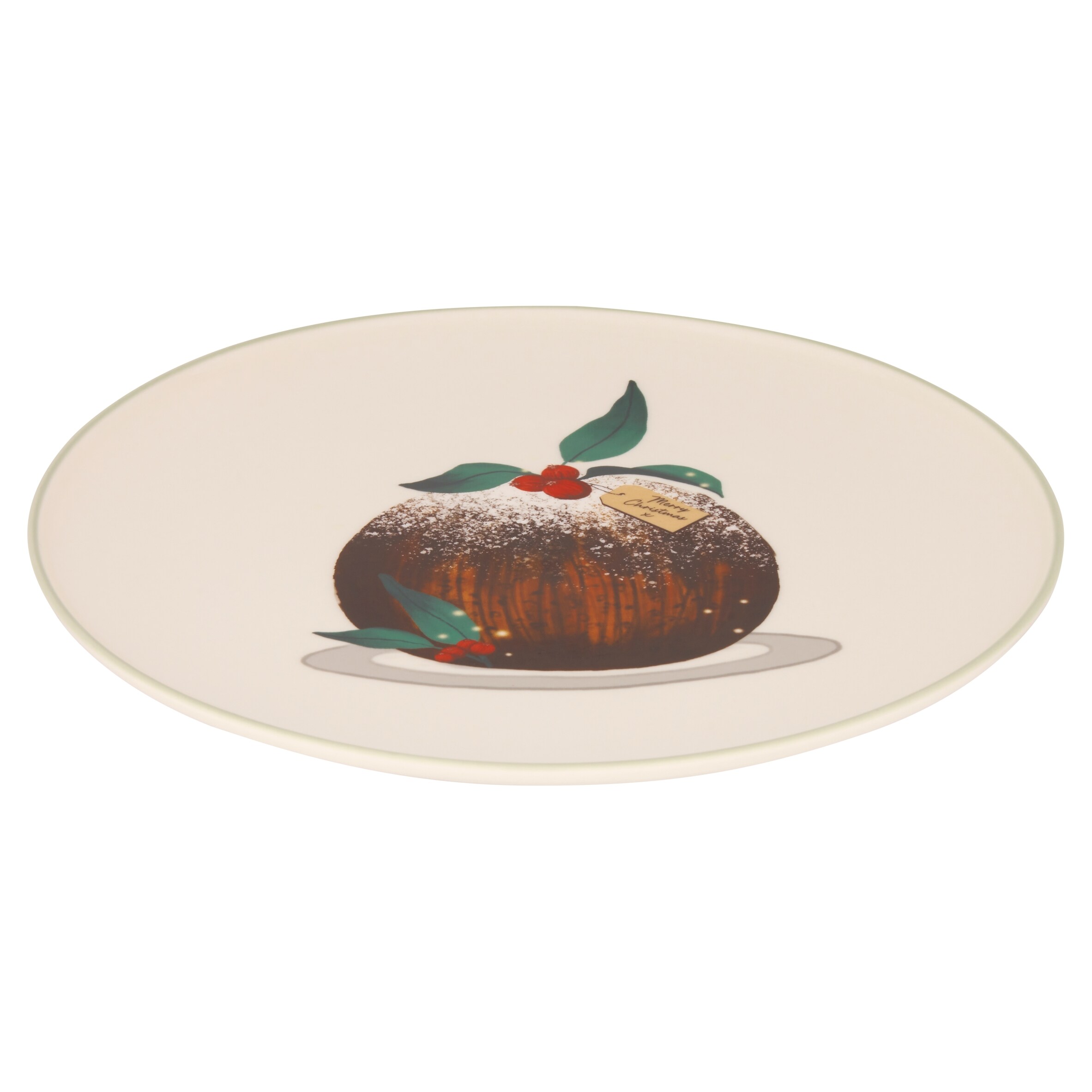 Tesco Belonging Pudding Dessert Plate - Tesco Groceries