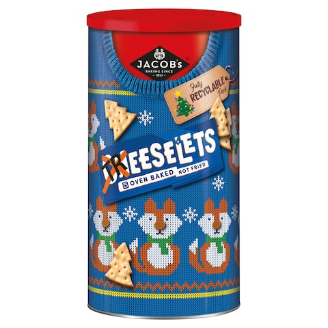 Jacobs Cheeselets Christmas Caddy 280G - Tesco Groceries