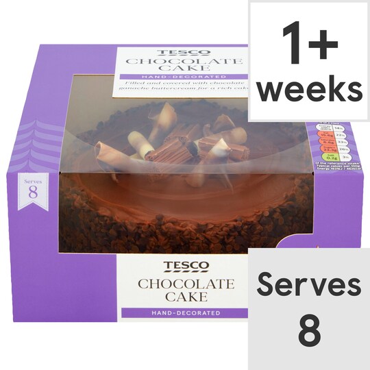 Tesco Small Chocolate Celeb Cake Each - Tesco Groceries