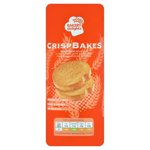 Bakery Delights Crisp Bakes 125G - Tesco Groceries