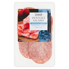 Tesco Inovecká Salami 100 g - Tesco Groceries