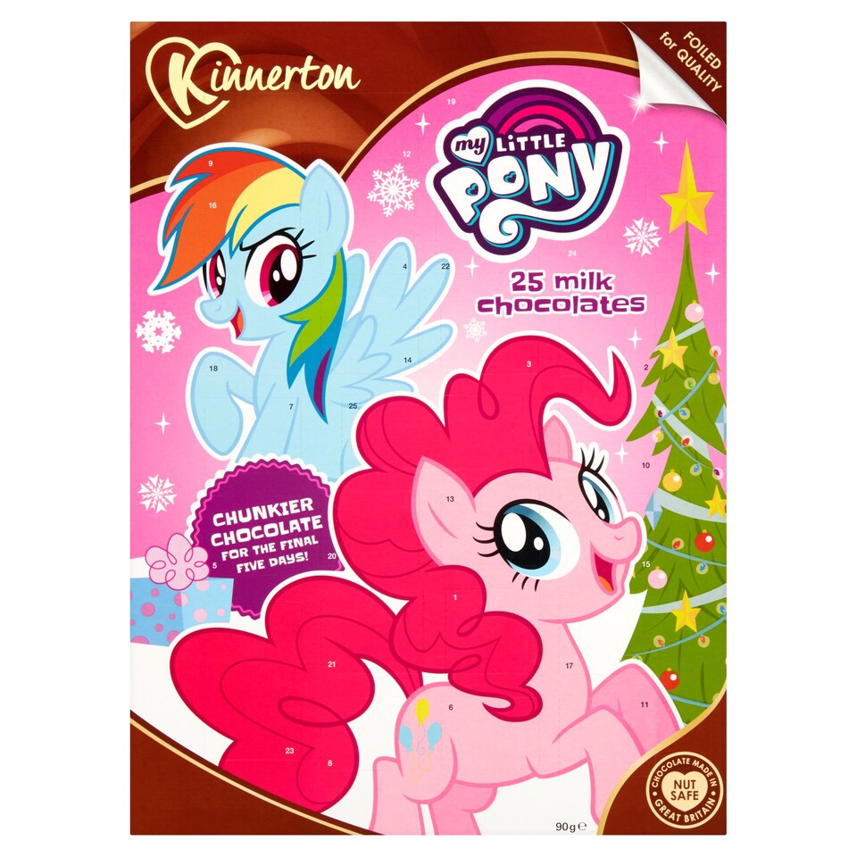 Kinnerton My Little Pony Calendar 90g - Tesco Groceries