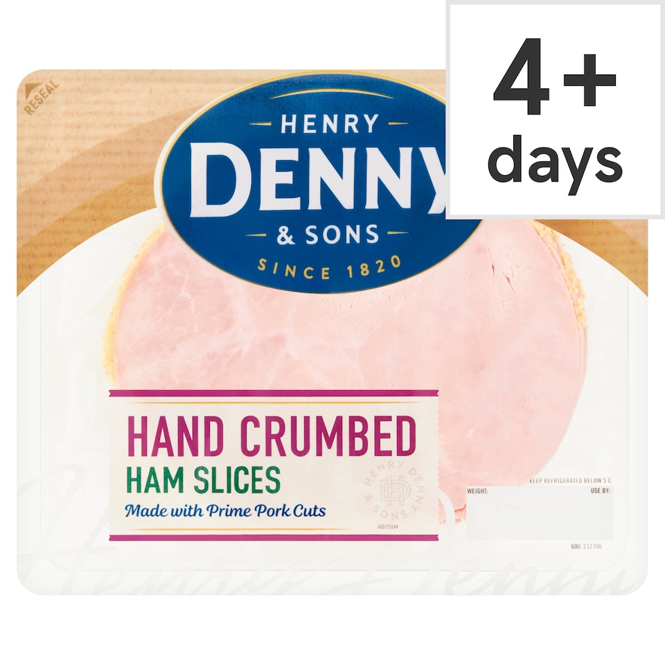 Denny Hand Crumbed Irish Ham 160G - Tesco Groceries