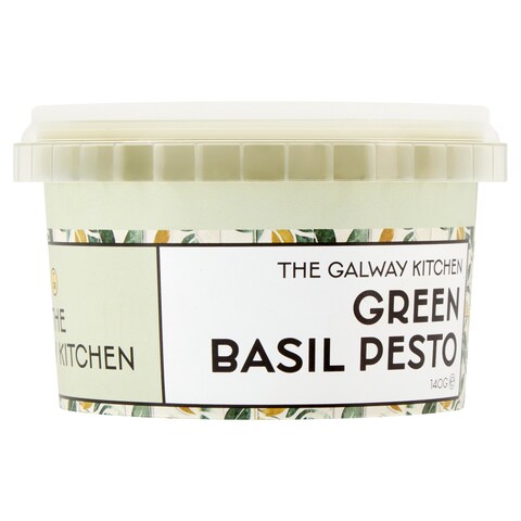 The Galway Kitchen Green Basil Pesto 140G - Tesco Groceries