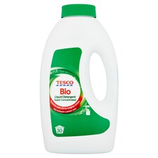 Tesco Biological Liquid Detergent Super Concentrated 900Ml - Tesco ...