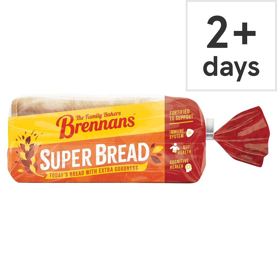Brennans Super Bread 800g - Tesco Groceries