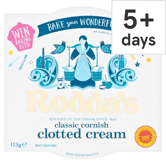 Rodda's Clotted Cream 113G - Tesco Groceries