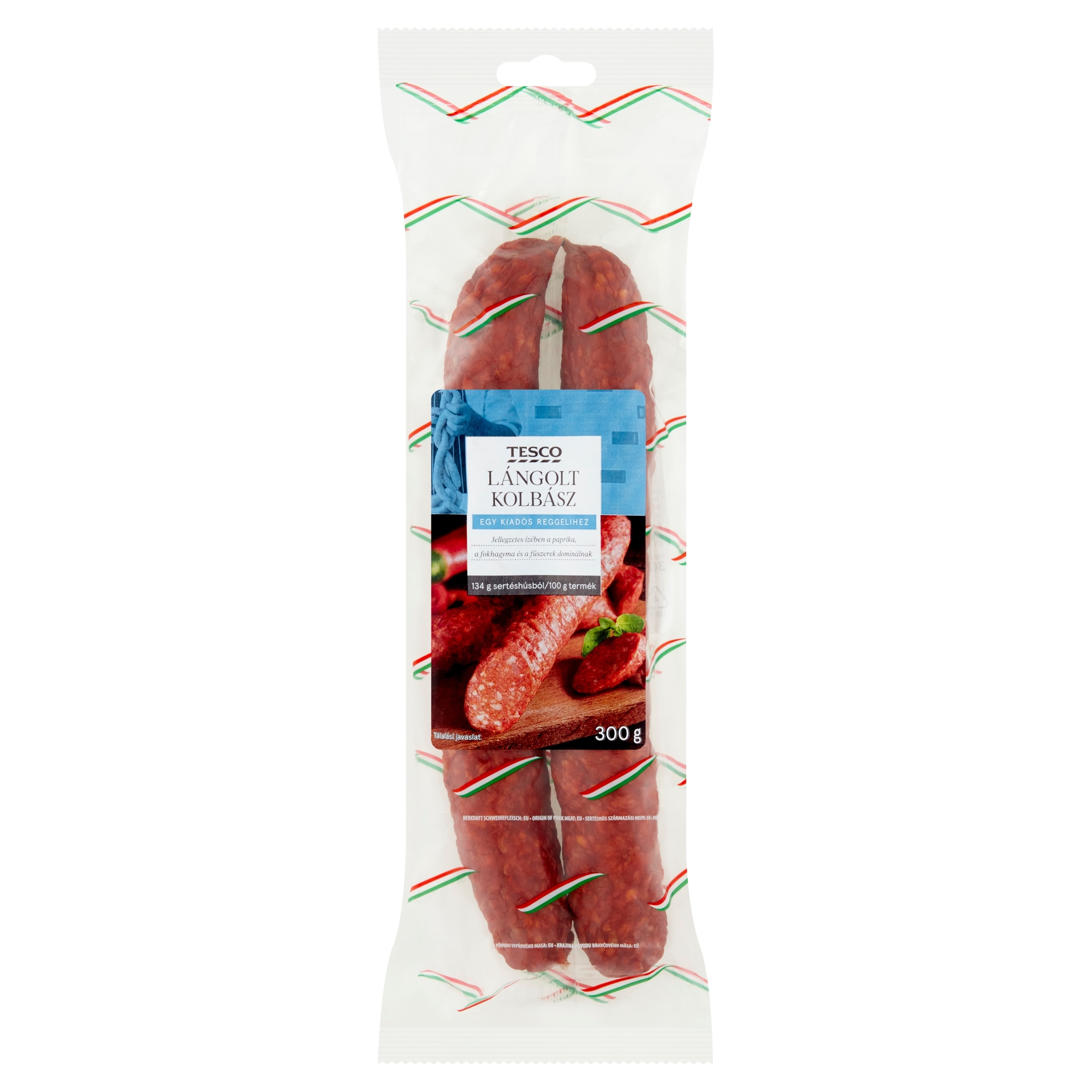 Tesco lángolt kolbász 300 g - Tesco Groceries