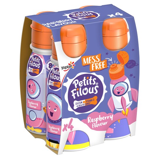 Petits Filous Raspberry Yogurt Drink 400G - Tesco Groceries