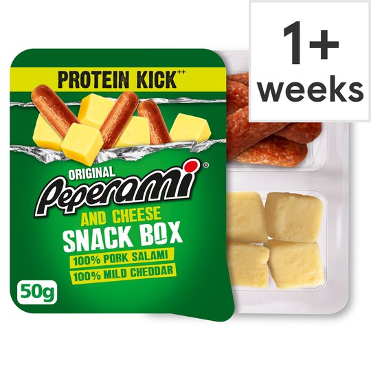 Peperami & Cheese Snack Box 50G - Tesco Groceries