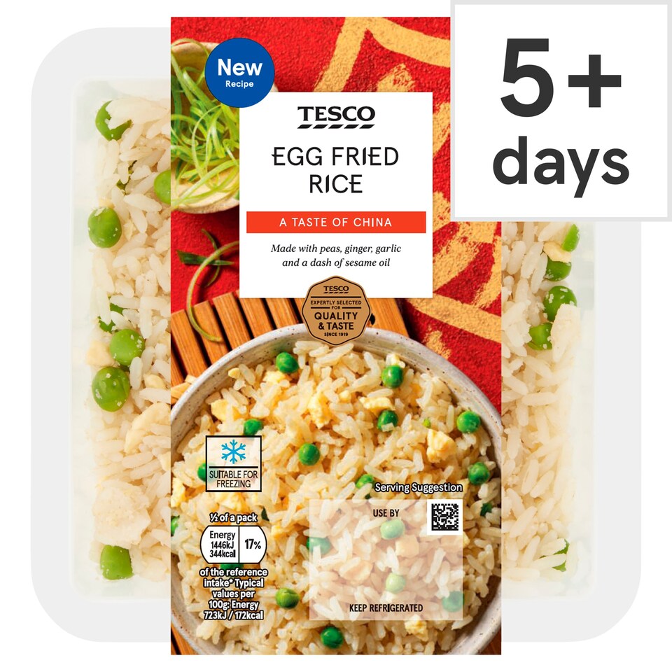 Tesco Egg Fried Rice 400G - Tesco Groceries