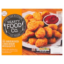 Hearty Food Co. Breaded Chicken Nuggets 320g - Tesco Groceries