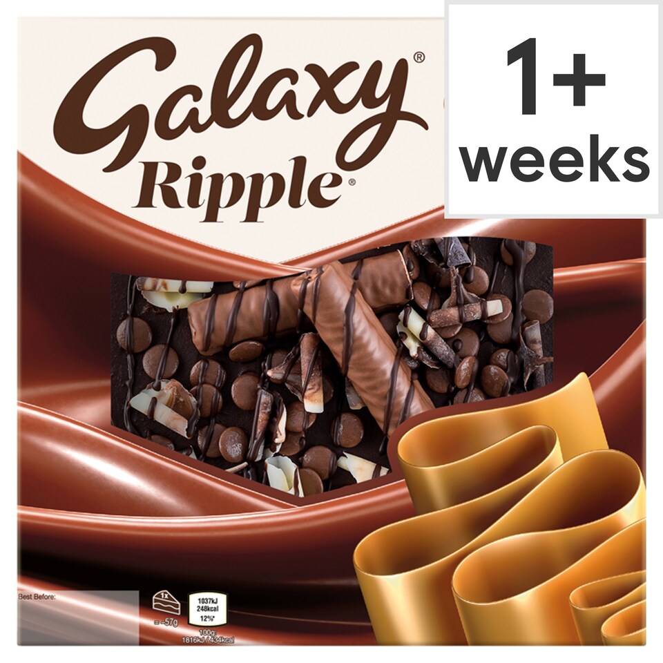 Galaxy Ripple Indulgent Chocolate Cake - Tesco Groceries