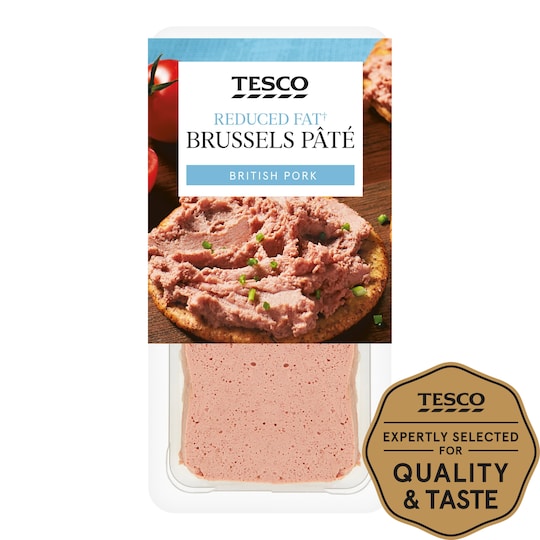Tesco Reduced Fat Brussels Pate 200G - Tesco Groceries