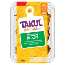 Takul Halal Kitchen Onion Bhaji 160g - Tesco Groceries