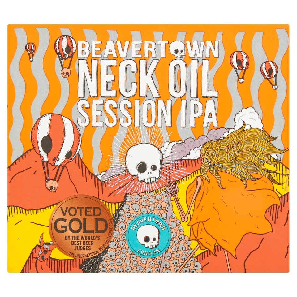 Beavertown Neck Oil Session Ipa 4X330ml - Tesco Groceries