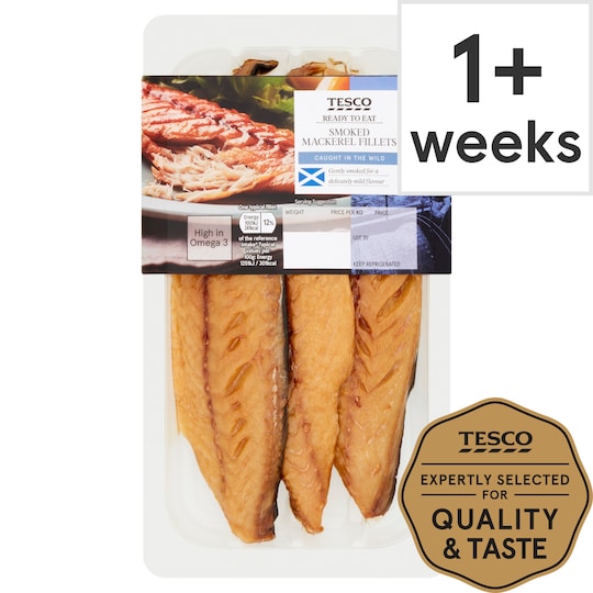 Tesco Smoked Mackerel - Tesco Groceries