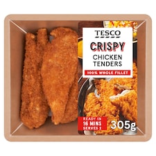 Tesco Crispy Chicken Tenders 305g - Tesco Groceries