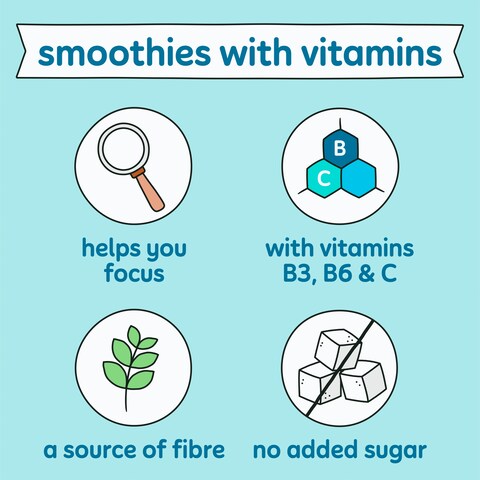 Innocent Super Smoothie Blue Spark, Guava & Pineapple 750ml - Tesco ...