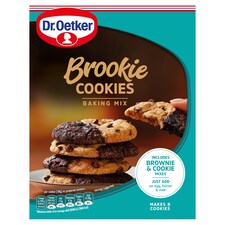 Dr Oetker Brookie Cookies Baking Mix 390G - Tesco Groceries