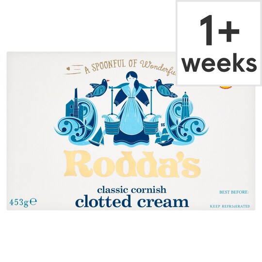 Rodda's Clotted Cream 453G - Tesco Groceries