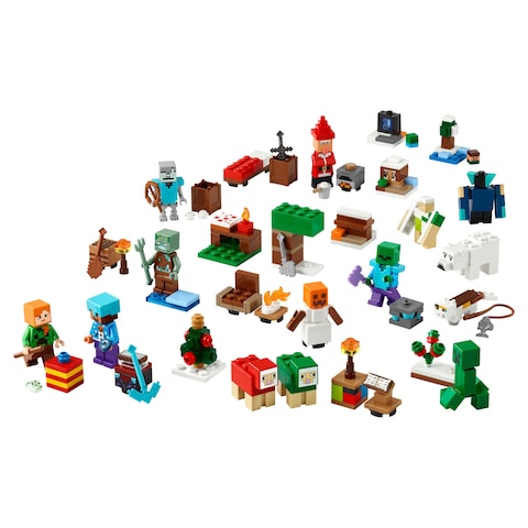 LEGO Minecraft 21280 Advent Calendar 2025 - Tesco Groceries
