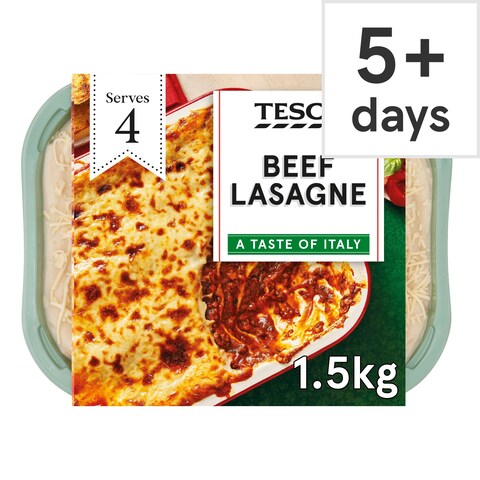 Tesco Beef Lasagne 1.5Kg - Tesco Groceries