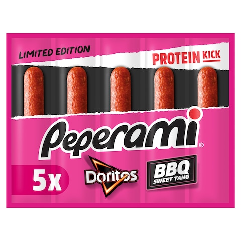 Peperami Doritos BBQ Sweet Tang 5x20g - Tesco Groceries