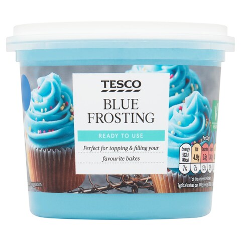Tesco Blue Frosting 300g - Tesco Groceries