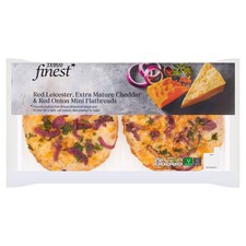 Tesco Finest Cheddar & Onion Flatbread 295 G - Tesco Groceries
