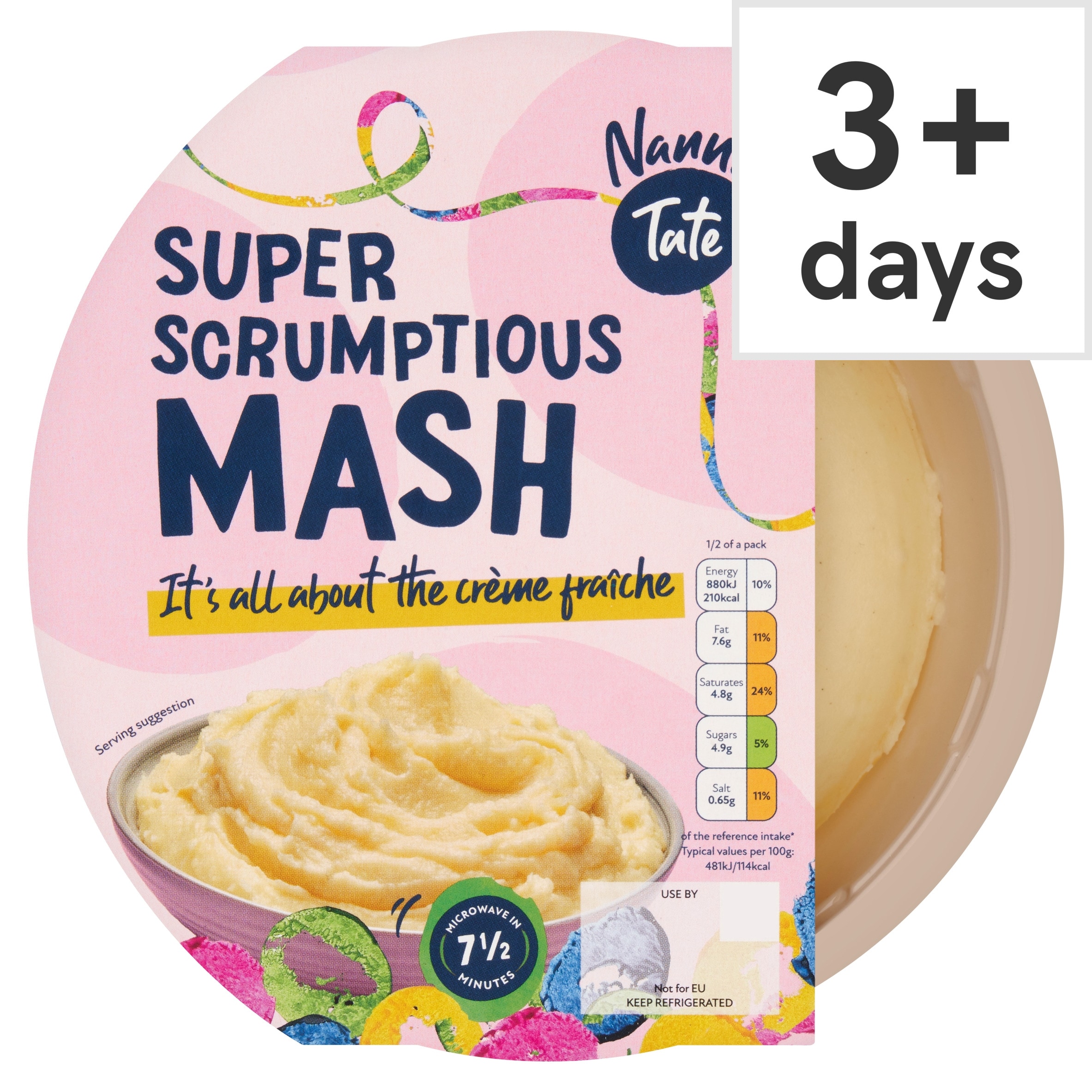 Nanna Tate Super Scrumptious Mash 400g - Tesco Groceries