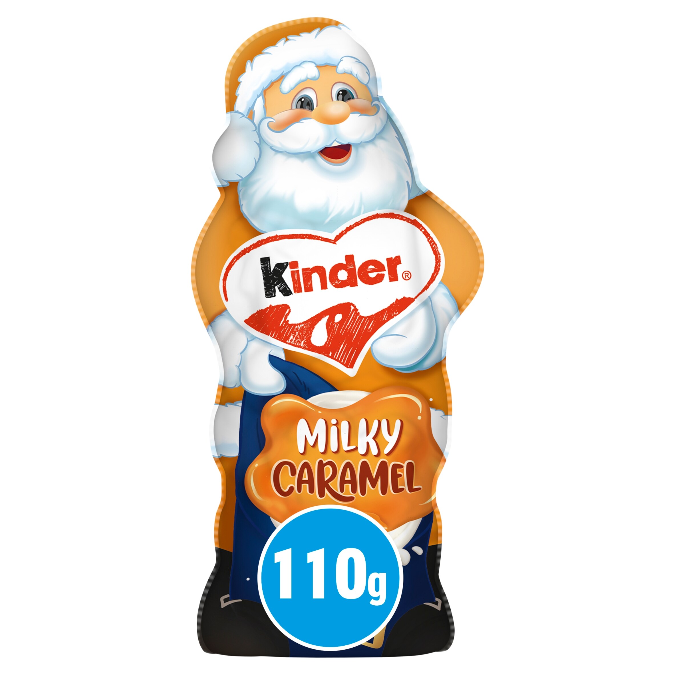 Kinder Santa claus milky caramel 110 g - Tesco Groceries
