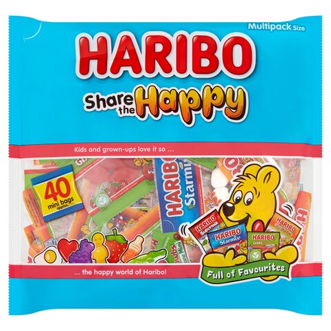 Haribo Share The Happy Sweets Multipack 640G - Tesco Groceries