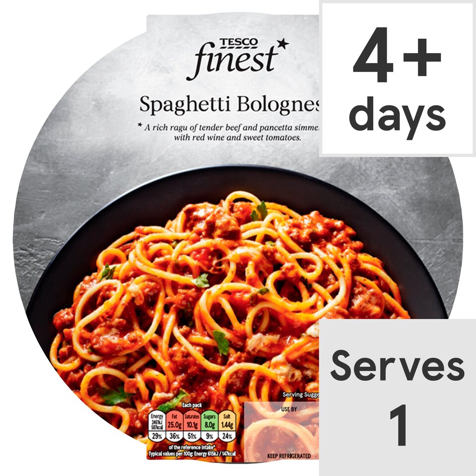 Tesco Finest Spaghetti Bolognese 400G - Tesco Groceries