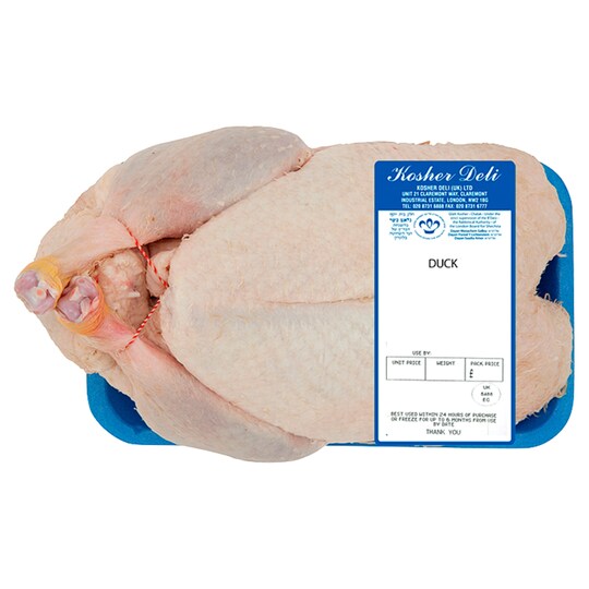 KOSHER DELI FROZEN DUCK - Tesco Groceries