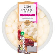 Tesco Raspberry Trifle 600g - Tesco Groceries