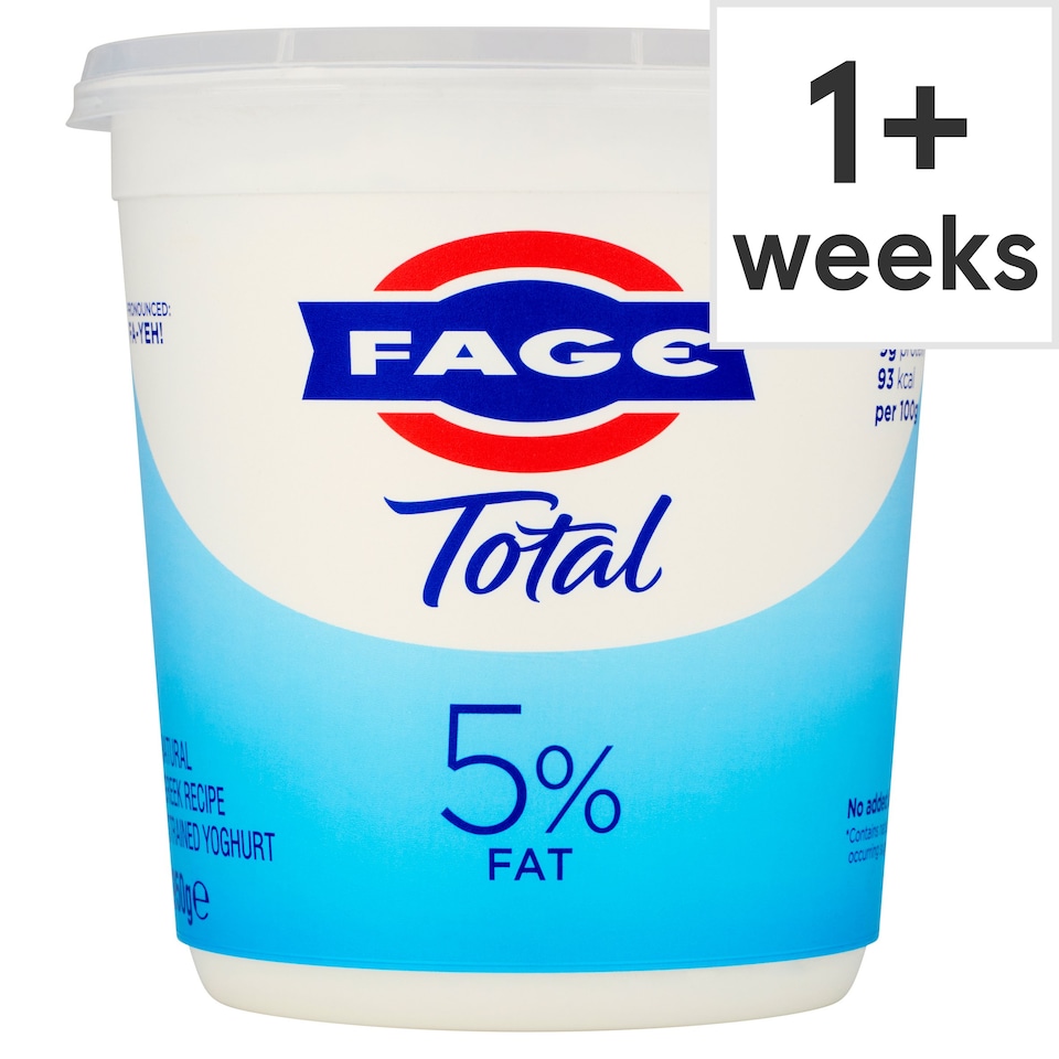 Fage Total 5% Fat Greek Recipe Yogurt 950G - Tesco Groceries