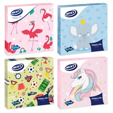 Nicky Happy Life szalvéta 3 réteg& 33 x 33 cm 20 db - Tesco Groceries