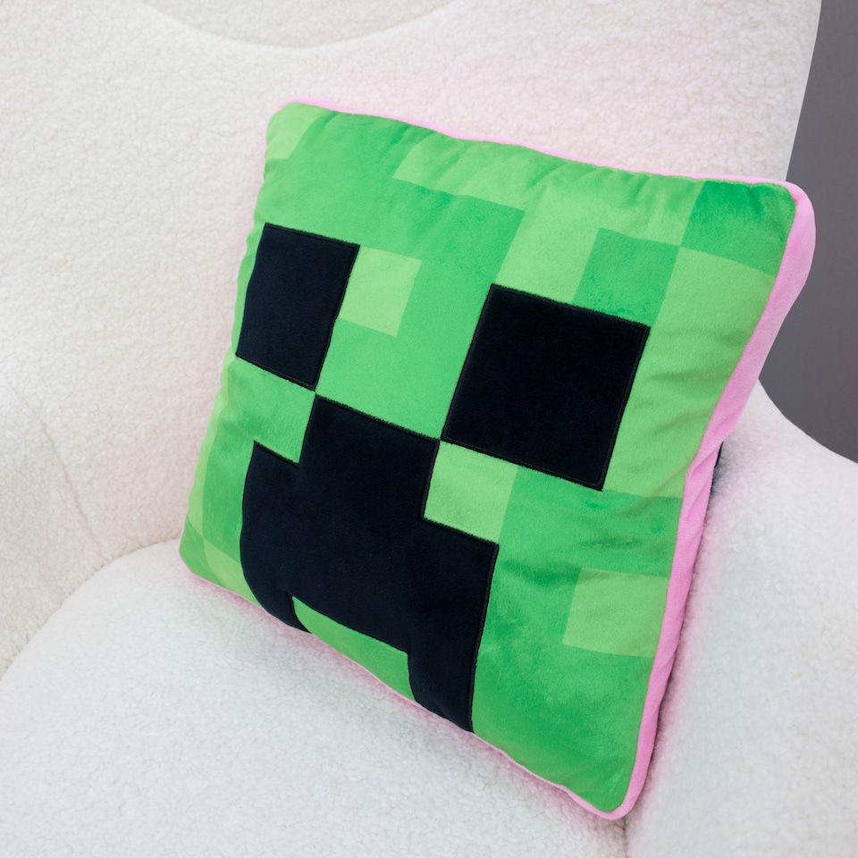 Minecraft Cushion - Tesco Groceries
