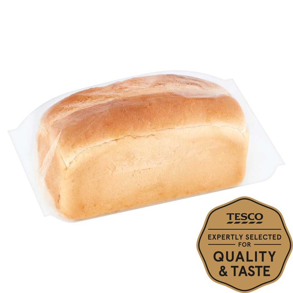 Tesco Crusty White Split Tin Bread 800G - Tesco Groceries