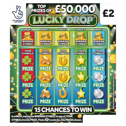 LUCKY DROP Scratchcard - Tesco Groceries